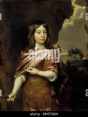Portrait of Wolfert van Brederode 1663 by Johannes Mytens Stock Photo ...