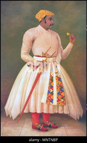 Miniature painting, Amar Singh, Maharana Amar Singh I, Maharana of ...