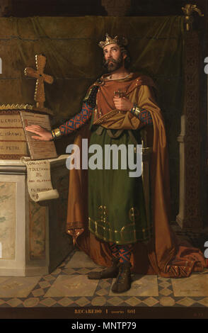 Recaredo I, rey de los Visigodos (Museo del Prado Stock Photo - Alamy