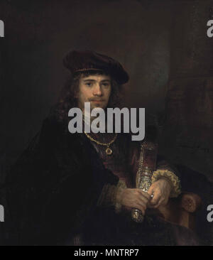 Rembrandt and studio - Man with a Sword (1644 Stock Photo - Alamy