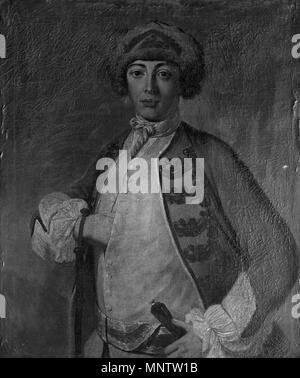 Retrato do marquês de Alorna, pai de Alcipe Stock Photo - Alamy