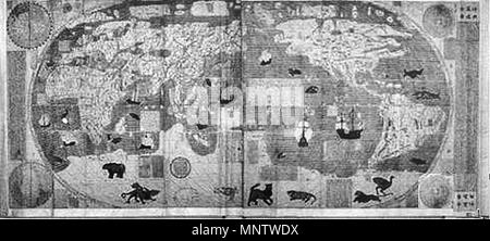Ricci map 1602 Stock Photo - Alamy