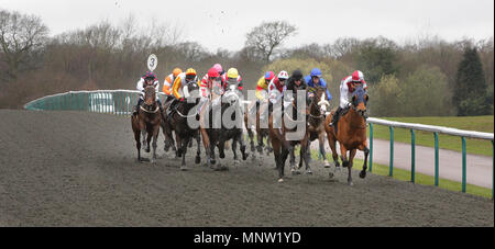 Jockey William Carson at Lingfield Park Racecourse, Surrey. Picture ...
