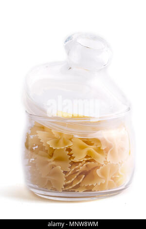 Multi-colored pasta isolated on a white background Stock Photo - Alamy