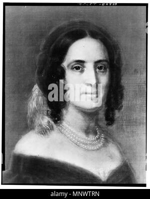 Sarah Childress Polk, wife of President J.K. Polk - photo of portrait ...