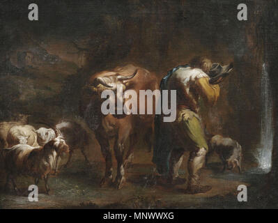 Roos (Umkreis) Herde und Hirt Stock Photo - Alamy