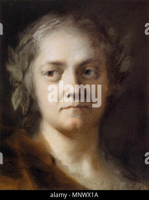 Self-Portrait 1746 by Rosalba Carriera Stock Photo - Alamy