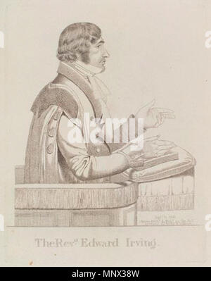 Revd Edward Irving Stock Photo - Alamy