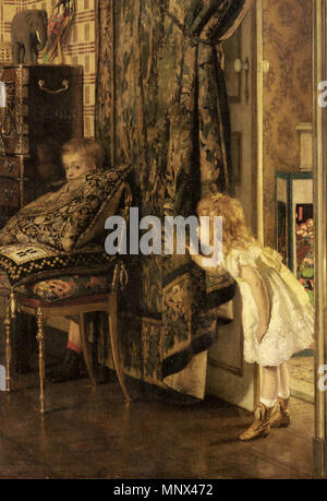 Jan Verhas - À cache-cache Stock Photo - Alamy