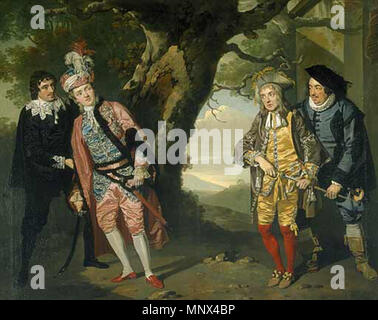 Twelfth Night - Sir Andrew Aguecheek, Maria, Sir Toby Belch and Fabian ...