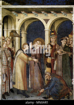 Simone Martini’s ‘St. Martin is Knighted’ portrays the moment St ...