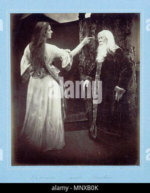 Vivien and Merlin. Julia Margaret Cameron (British, born India, 1815 ...