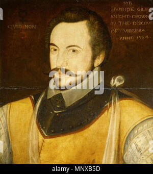 Sir Humphrey Gilbert Compton Castle Stock Photo - Alamy