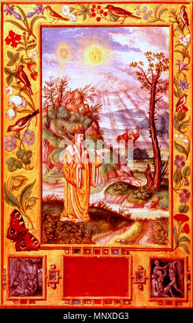 Splendor Solis 07 drowning king Stock Photo - Alamy