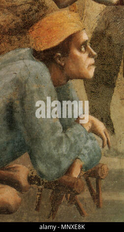 Masaccio - St Peter Healing the Sick with his Shadow - WGA14187 Stock ...