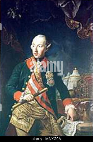 Study for a portrait of Emperor Joseph II, 1769. Joseph II (1741-1790 ...