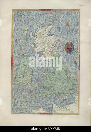 16th century Map of the British Isles Stock Photo - Alamy