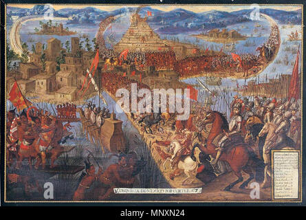 THE CONQUEST OF TENOCHTITLAN, by unknown 17th century European artists ...