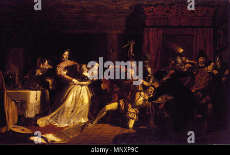 The Murder of David Rizzio (Mary, Queen of Scots witnessing the murder ...