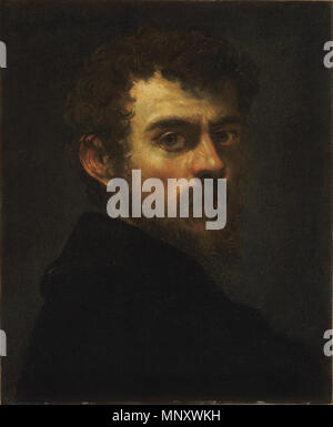 Tintoretto - Self Portrait C 1547 Stock Photo - Alamy