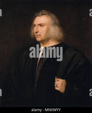 Gian Giacomo Bartolotti da Parma 1518 by Titian Stock Photo - Alamy