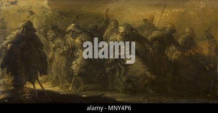Dancing beggars, Adriaen van de Venne, 1635 Stock Photo - Alamy