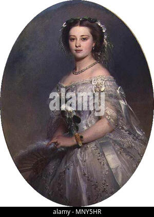 . Portrait of Victoria, Princess Royal (1840-1901) . 1871 3 Crown ...