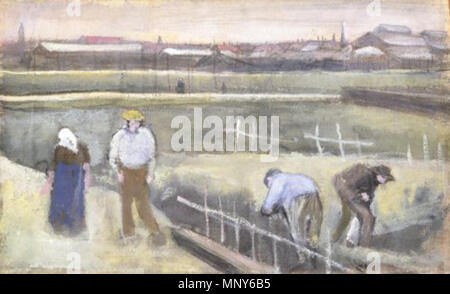 Vincent van Gogh - Diggers in Schenkweg (F927 Stock Photo - Alamy