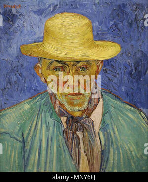 Portrait of a Peasant - Patience Escalier - 1888 - Oil on canvas 64,1 x ...