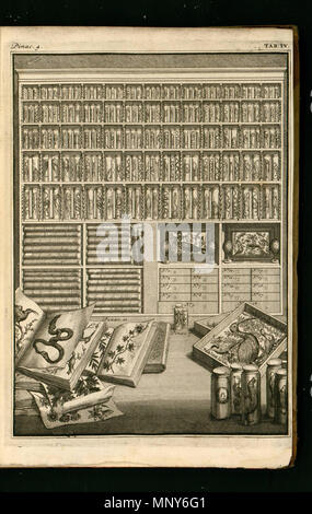 . Illustration from the book, Wondertooneel der Nature - a Cabinet of ...