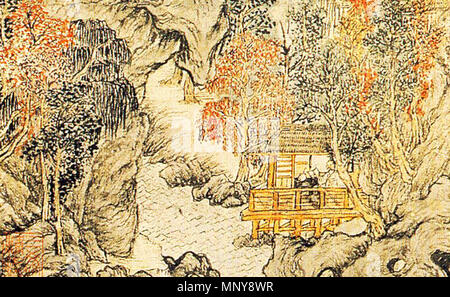 中文: 具區林屋 English: Forest Chamber Grotto at Juqu 14th century. 1250 Wang ...