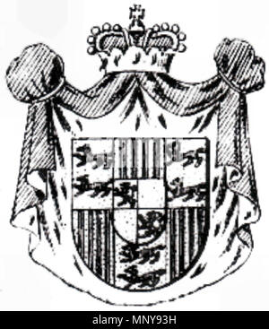 . Deutsch: Wappen der Grafen Sylva-Tarouca-Unwerth 1837 . 1837/1854 ...