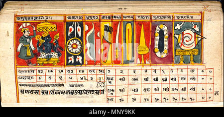 Weapons and symbols of Vasudeva or Narayana Stock Photo - Alamy