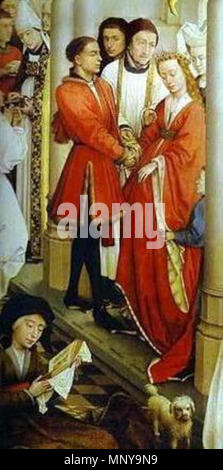 The Seven Sacraments, Rogier van der Weyden, (1440-1445), painting / triptych, (1440-1445 ...