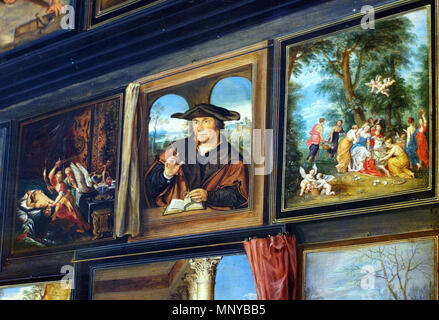 Apelles Painting Campaspe 1630 by Willem van Haecht 1593-1637 Dutch ...