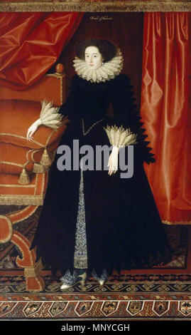 *Elizabeth Howard, 1st Countess of Newcastle* by William Larkin is an ...