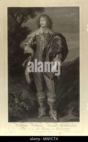 William Villiers, Vicount Grandisson Stock Photo - Alamy