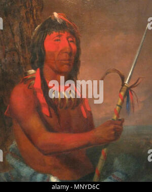 . English: Oil painting of a Winnebago held at the St. Louis Mercantile ...