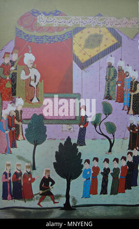 This 16th-century portrait of Yavuz Sultan Selim Han, drawn by ...
