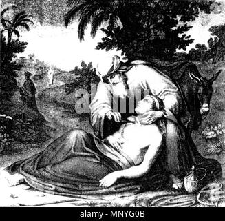 Zimmermann Der barmherzige Samariter Stock Photo - Alamy