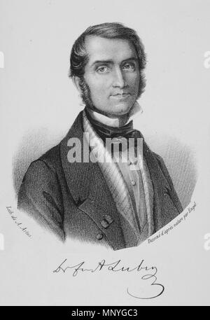 Justus Freiherr von Liebig, 1803 –1873. German chemist Stock Photo ...