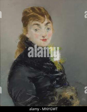 Édouard Manet's portrait of Méry Laurent, painted in 1868, depicts the ...
