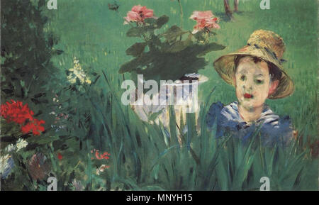 Edouard Manet, Boy in Flowers 1876 Oil on canvas. National Museum of ...