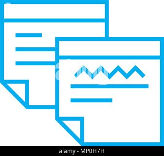 List forms icon. Outline list forms vector icon for web design isolated ...