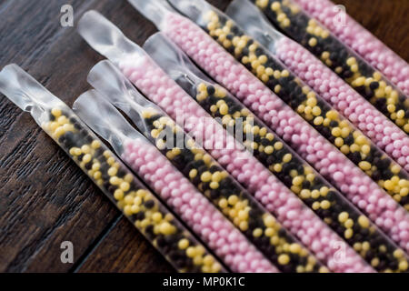 Milk Straw with Flavor Beads Encourage Milk Drinking for Children. Food ...