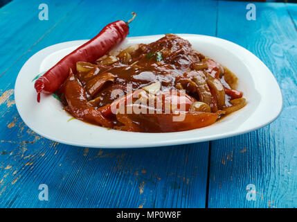 African chicken Style of Macao , close up Stock Photo - Alamy