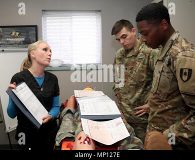Blanchfield Army Community Hospital combat medic specialist Sgt. 1st ...