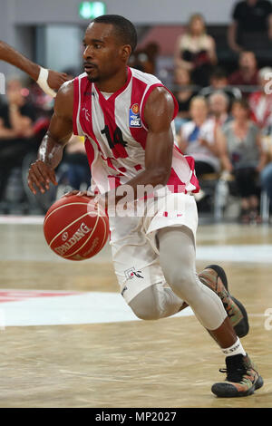 Bonn, Germany May 1 2018, Basketball Bundesliga, BBL, Telekom Baskets ...