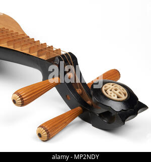 a liuqin a three stringed, Chinese lute Stock Photo - Alamy