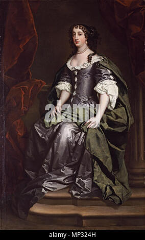 Portrait of Barbara Villiers, Countess of Castlemaine and Duchess of ...